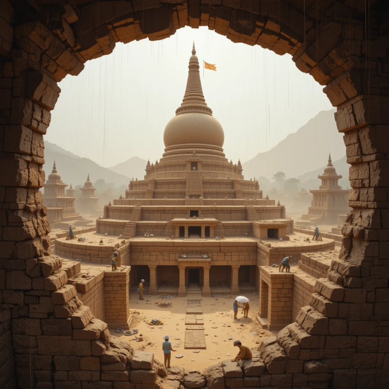 The Kesariya Stupa: A Monument of Buddhist Heritage, Archaeological ...